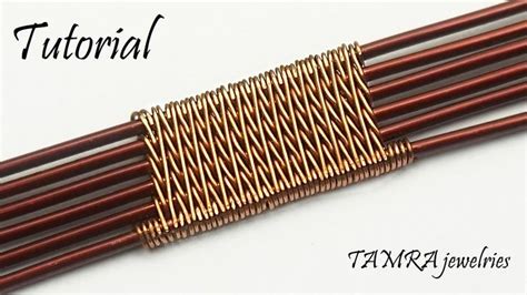 Wire Weaving Wrapping Tutorial For Beginners With 6 Base Wires Wire