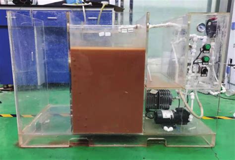 Actual Experimental Setup Of Submerged Ultrafiltration Device Download Scientific Diagram