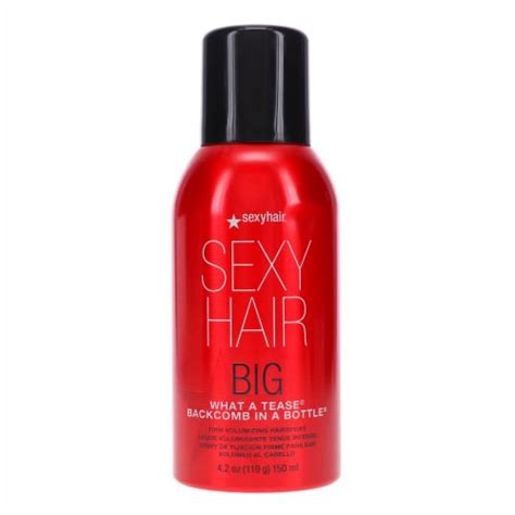 Sexy Hair Big Sexy Hair What A Tease Backcomb In A Bottle 4 2 Oz 4 2