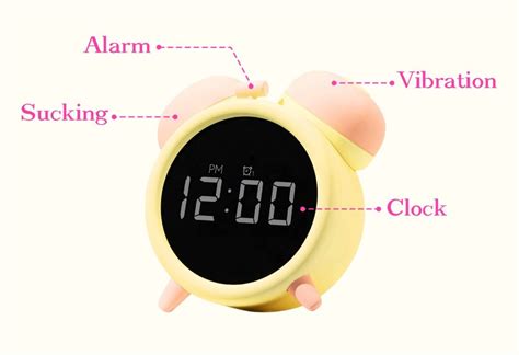 Beyourlovers Adult Clock Alarm Reimagined A Detachable Sucking
