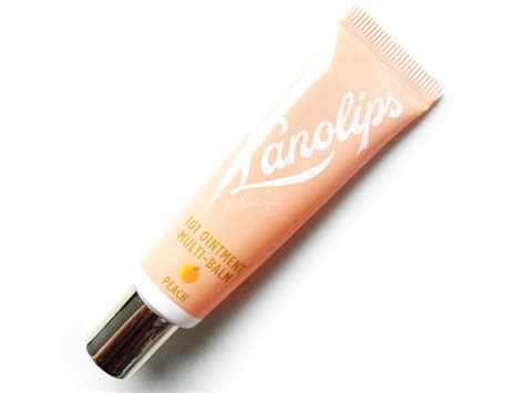 Lanolips 101 Ointment Fruities In Peach Nicol Wong