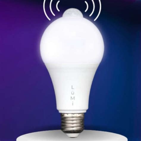 Jual Lumi Lampu Led Pir Body Motion Sensor Detector Light Bulb 9w 12 W 12w Warm White Di