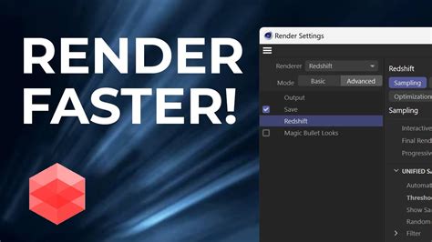 render faster in redshift without sacrificing quality quick tip youtube