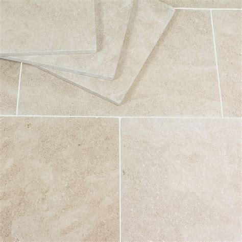 Seamless Limestone Tile Texture