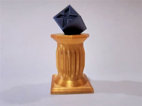 calibration cube display stand by henderson modeling makerworld
