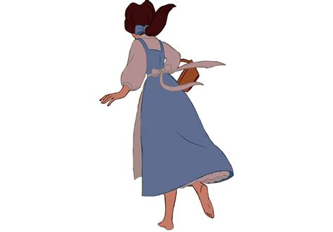 Barefoot Belle Runs By Disneywo On Deviantart