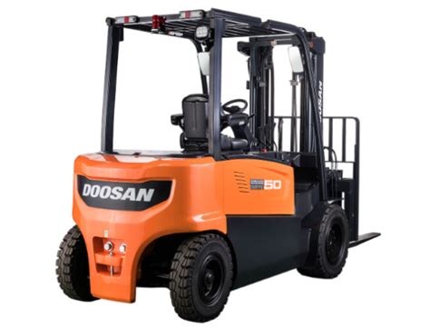 4t 5t 전동 좌승식 지게차 제품 두산밥캣코리아