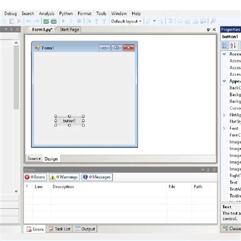 Sharpdevelop 4 4 Left Items Of Windows Form Middle Design Field Download Scientific