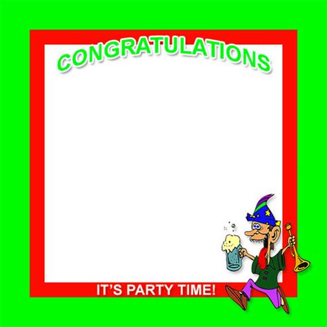 Free Congratulations Borders Border Frames Graphics Clipart