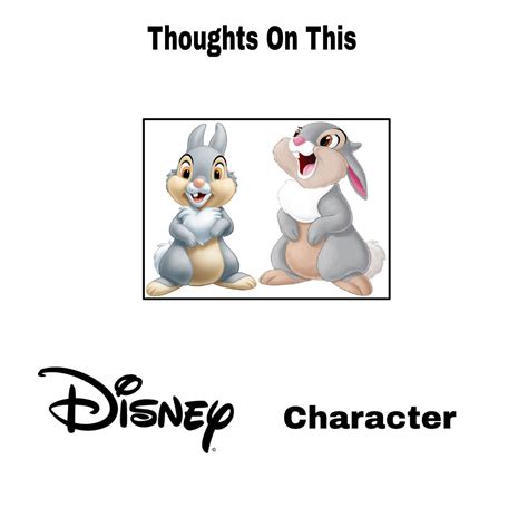 Thoughts On Thumper Disney By Tara012 On Deviantart