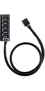 Amazon Com Zlksker Pin To Pin Cpu Power Cable Adapter Inch Awg Pin Female To