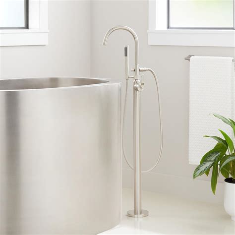 Floor Mount Freestanding Tub Faucets Signature Hardware Signature