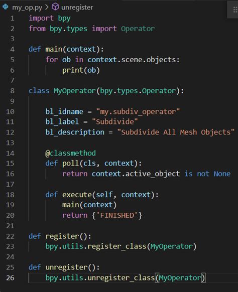 My Operator Doesnt Work Python Support Blender Artists Community