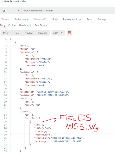 Missing Fields In API Response When Using Relations In Components Issue 8078 Strapi Strapi