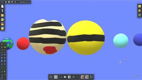 algodoo solar system 3d and more fun stuff youtube