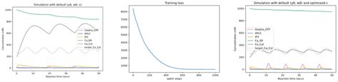 Left Default Simulation Results Of Biomodel 145 Which Models