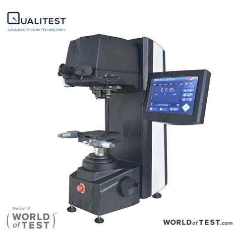 Vickers Hardness Tester Automatic Closed Loop Load Cell Qualitest
