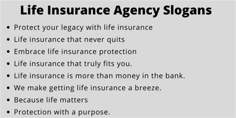 140 Life Insurance Agency Slogans And Taglines That Everyone Will Like