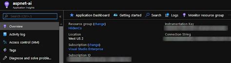 Adding Application Insights To A ASP NET Core Website HildenCo Solutions