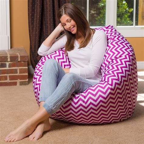 Posh Creations Bean Bag Chair Big Comfy Bean Bag Chair With Removable