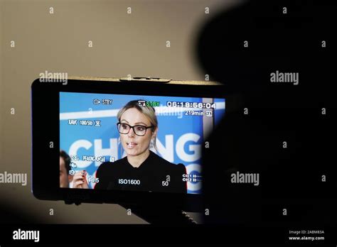 The Brexit Partys Hull West Candidate Michelle Dewberry Speaking At