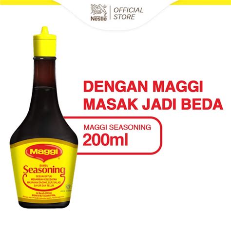 Jual Maggi Seasoning Penyedap Masakan Botol 200ml Shopee Indonesia