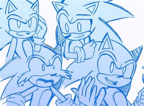 Sonic Doodles 💙 By Nainai39 On Newgrounds