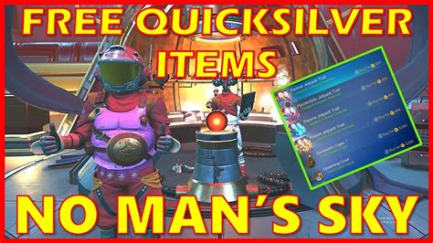 How To Get Free Quicksilver Items In No Mans Sky No Mans Sky Relics
