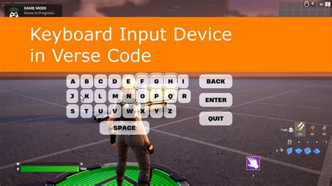 Keyboard Or Text Input Device In Verse Code Youtube
