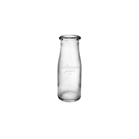 Quality Milk Glass Bottle For Packaging Chaudhary Glasspack