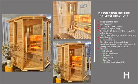 Phòng Xông Hơi Khô Dành Cho 2 Người