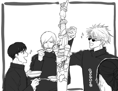 咒术回战 七海建人 灰原雄 五条悟 高清图片，堆糖，美图壁纸兴趣社区