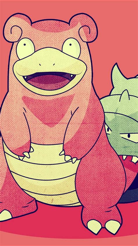 Download Cropped Slowbro Wallpaper