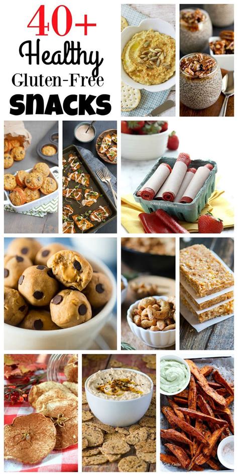 100 Gluten Free Snacks Easy Gf Snack Recipes Gluten Free Snacks