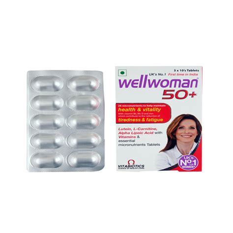 Buy Wellwoman 50 Health Supplement 10 Tablets Online At Best Prices