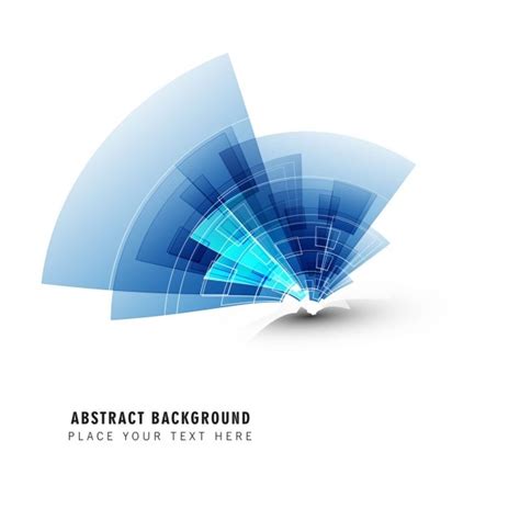 Free Vector Modern Abstract Background In Blue Color