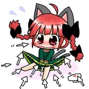 Touhou Catgirl Vs Mouse Cursor Annyui Danbooru