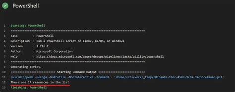Azure Pipelines Storing Objects In Variables From A Powershell Task