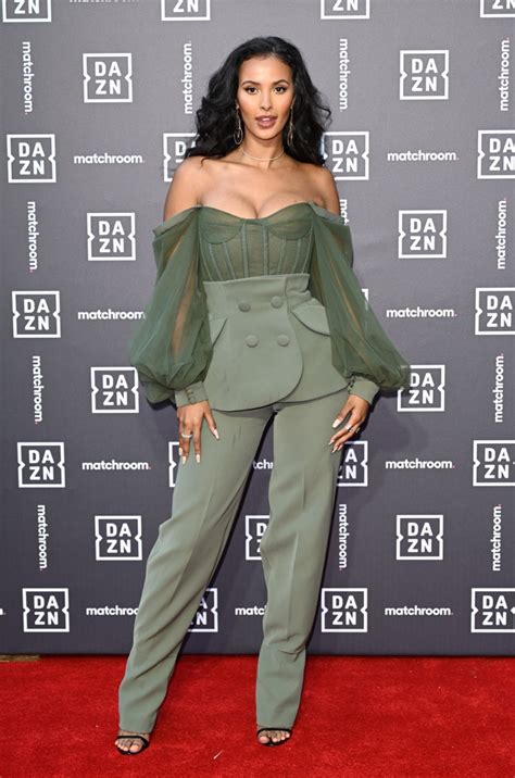 Maya Jama In Bathing Suit Looks Glam On The Beach — Celebwell