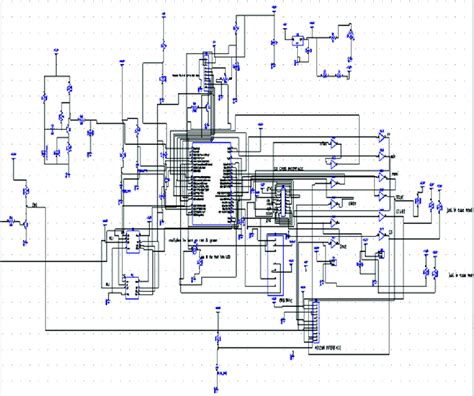 the schematic diagram of the transmitting end imported from dip trace