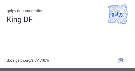 king df — galpy v1 10 1 documentation