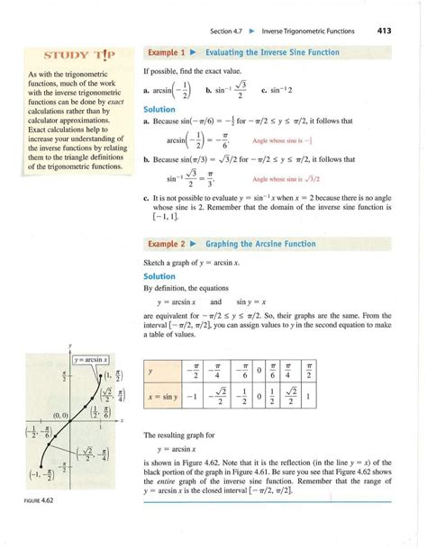 SOLUTION Trigonometry Inverse Trigonometric Function Studypool