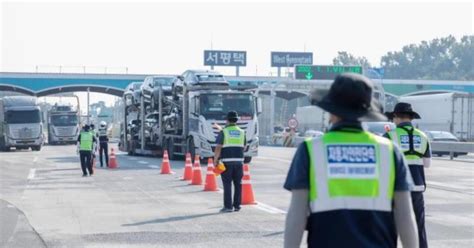 도로 위 흉기 낙하물 막는다 화물차 불법개조 단속 강화