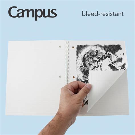 Kokuyo Campus Spiral Notebook 10 12 X 8 College Ruled 80 Sheets