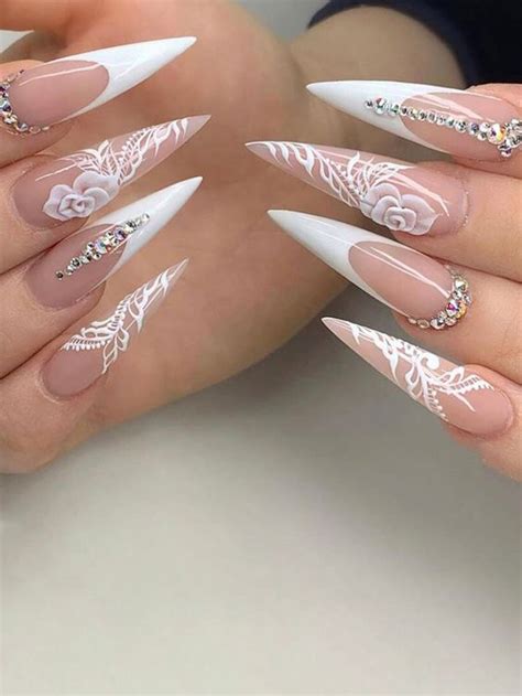 30 Elegant Flower Nail Designs Beautiful All Year Round
