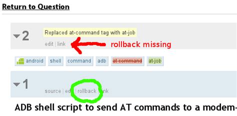 Missing Rollback Option For Pure Tag Edit Revision Meta Stack Exchange