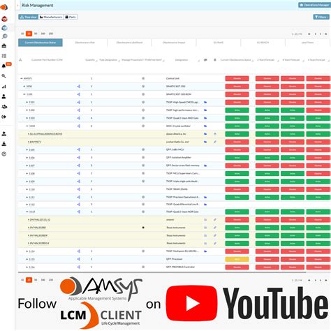 Life Cycle Management LCM Client In New Design AMSYS