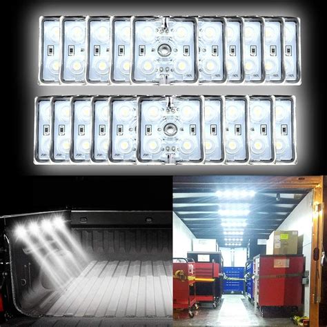 80 Lysdioder Led Ljusramp Skåpbil Interiörljuskit Led Taklampor