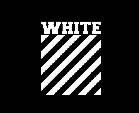 Off White Brand Clothes Logo White Symbol Design Icon Abstract Vector