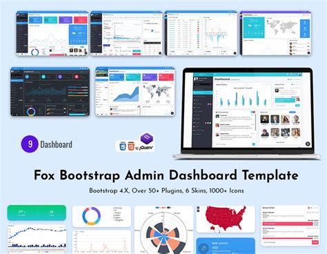 fox multipurpose bootstrap 5 admin dashboard template ui framework